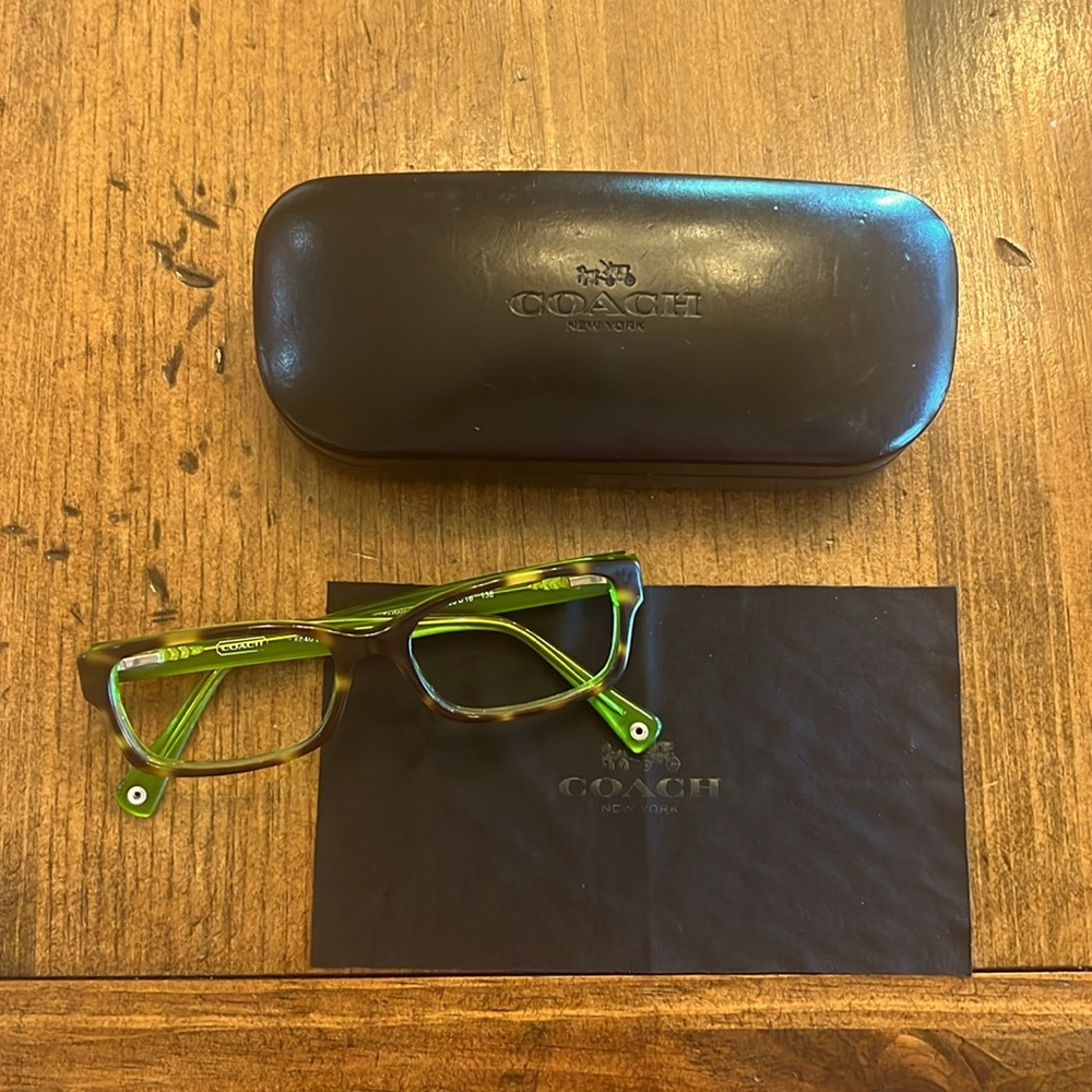 Coach Eyewear Brooklyn Tortoise Shell & Green - Gem